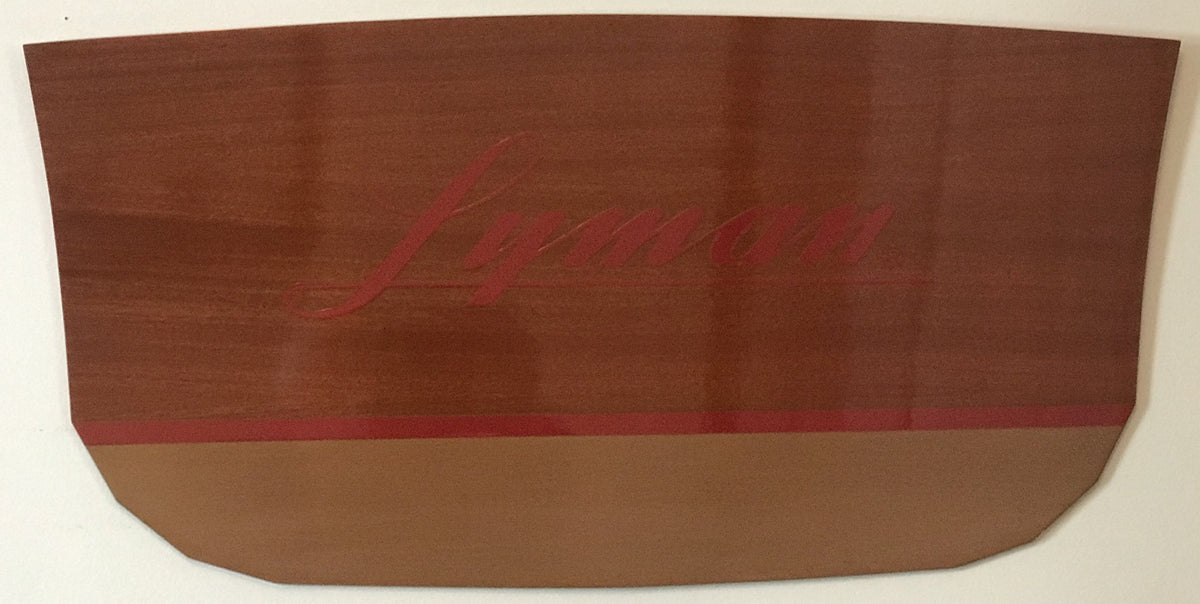 Decorative Lyman Transom – Lyman Boats LLC