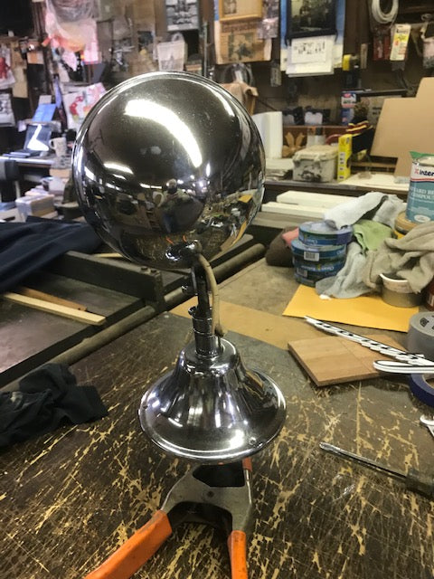 Large Chrome Spotlight – Lyman Boats LLC